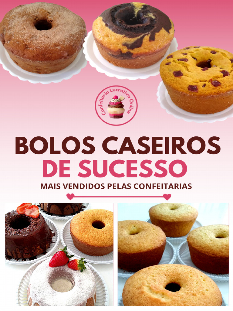 Apostila Bolos Caseiros de Sucesso Oficial | PDF