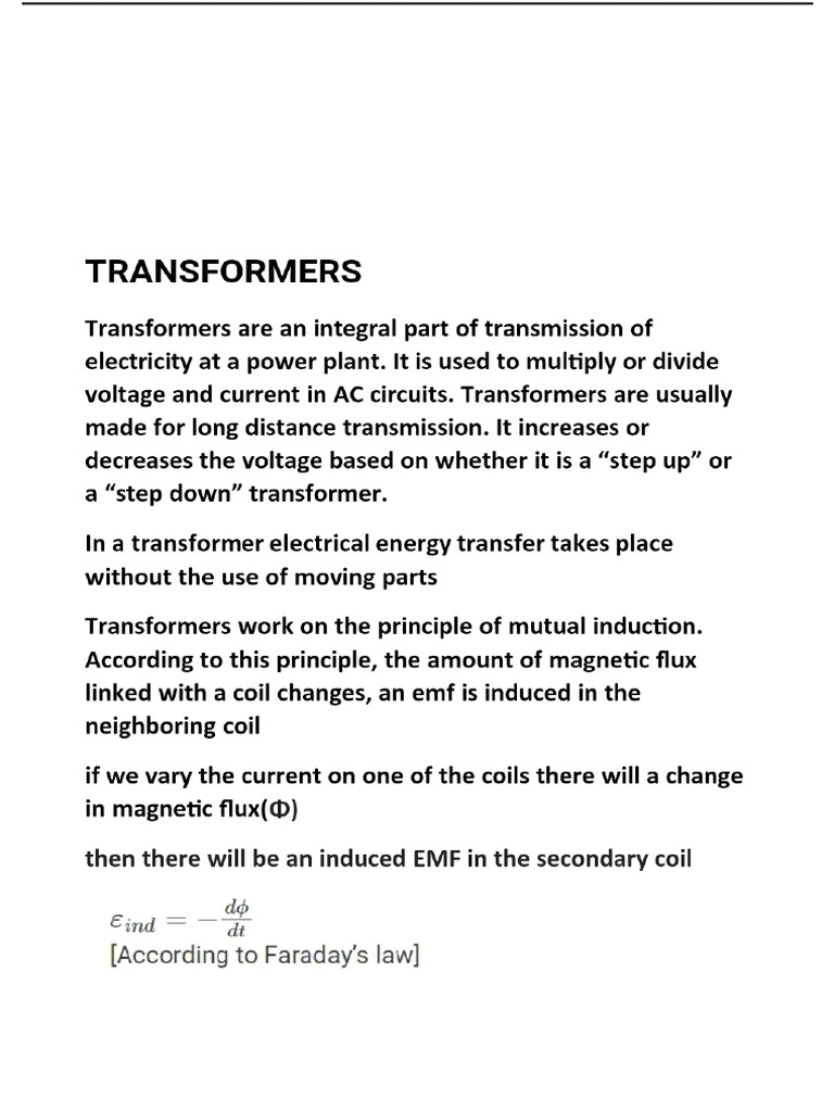 transformer | PDF
