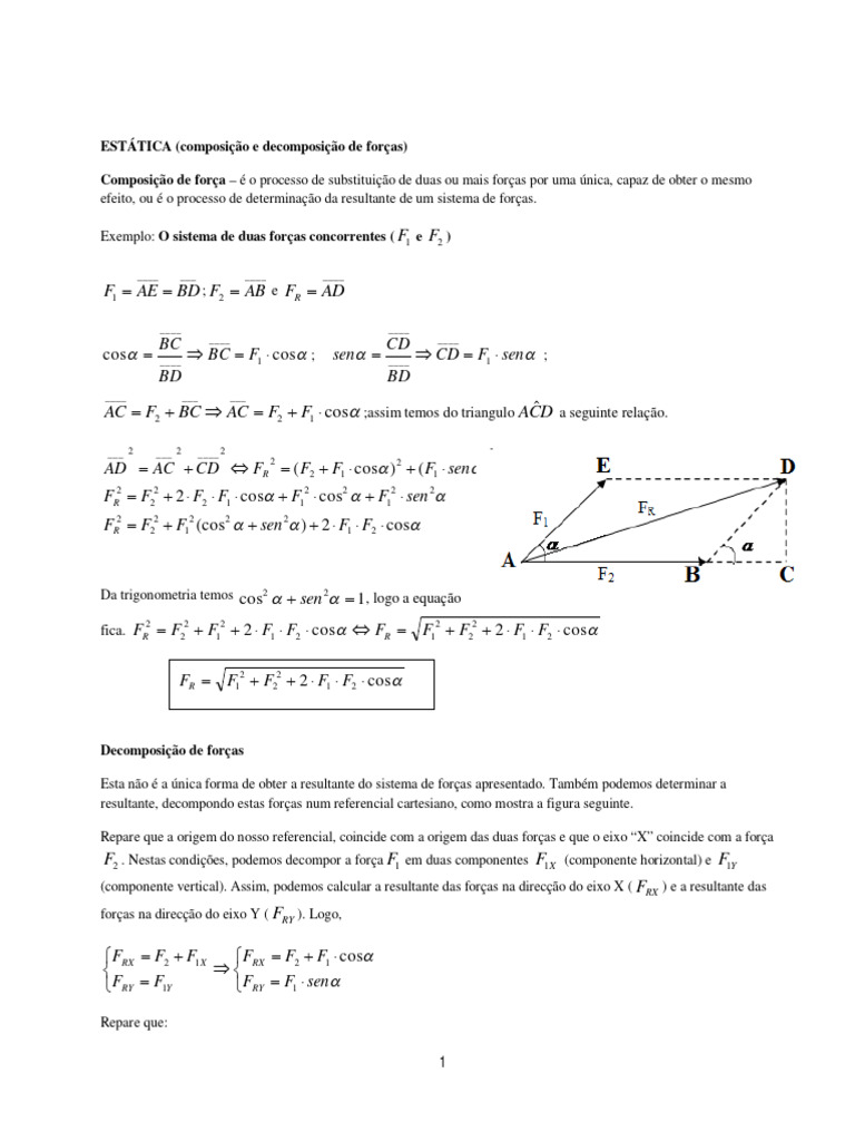 Est tica E Dinamica 11 Classe 2024 Eccn PDF Leis Do Movimento De