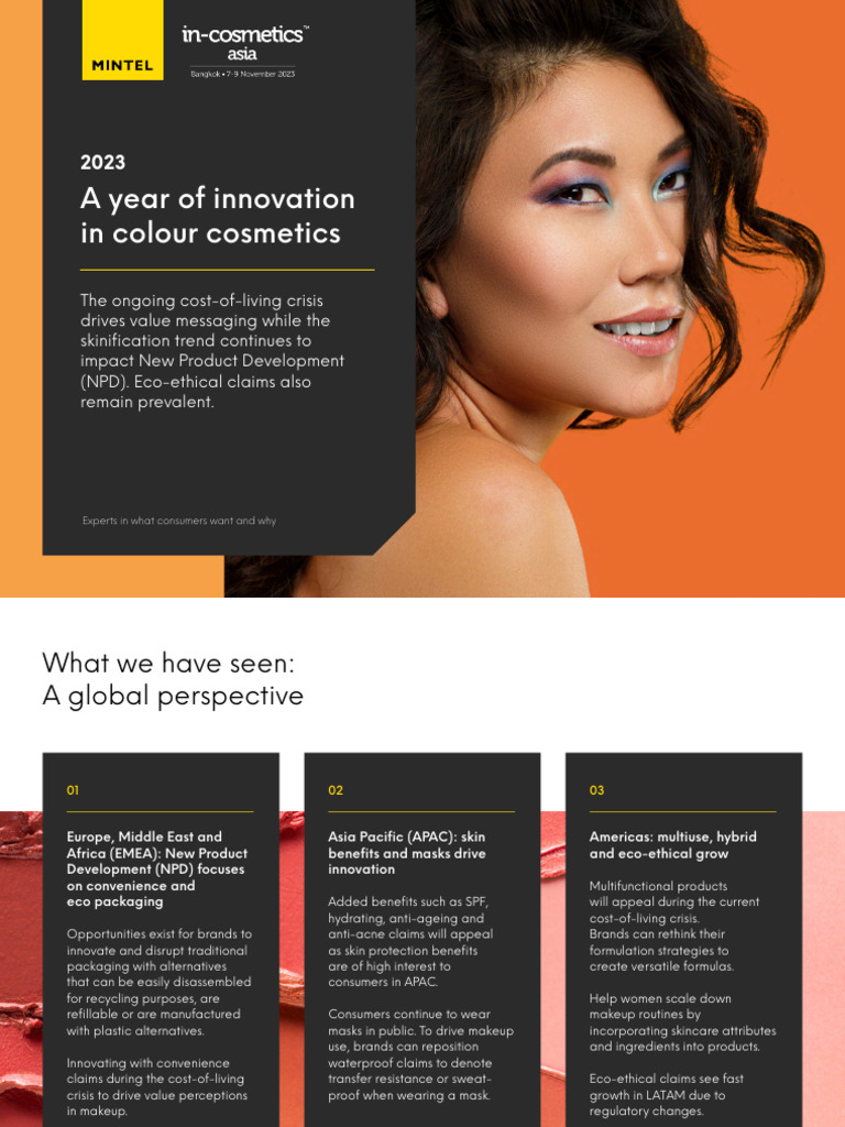 A Year of Innovation in Colour Cosmetics 2023 Mintel - Pdf.coredownload.854524225 | PDF | Cost ...