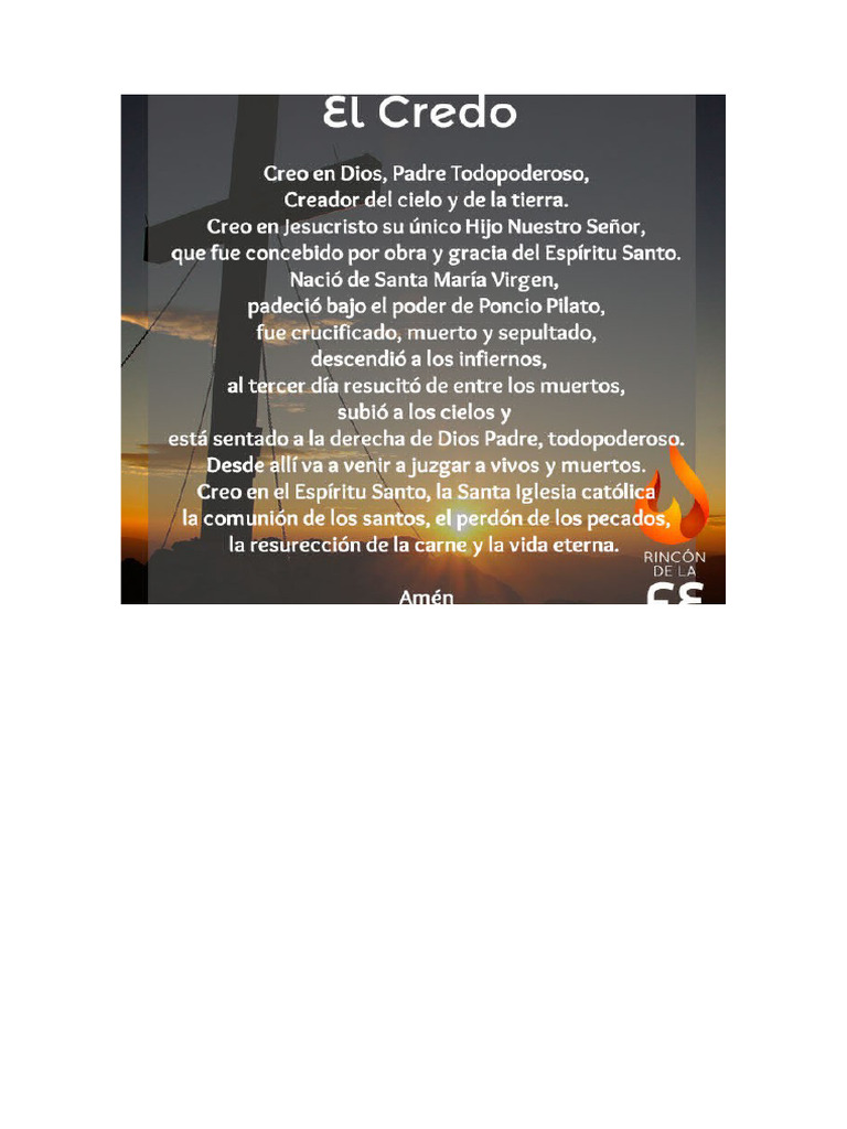 Doc7.docx EL CREDO | PDF