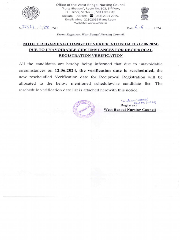 Reciprocal Reg Notice | PDF