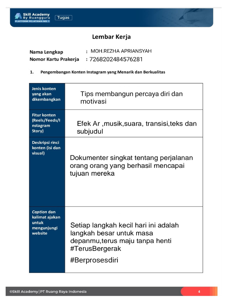 Membuat Rancangan Penjualan Multimoda (Moh - Rezha Apriansyah) | PDF