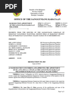 Resolution Requesting For Financial Assistance | PDF