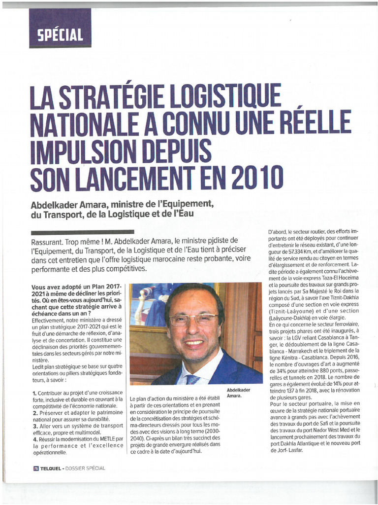 Interview Telquel 06032020 | PDF