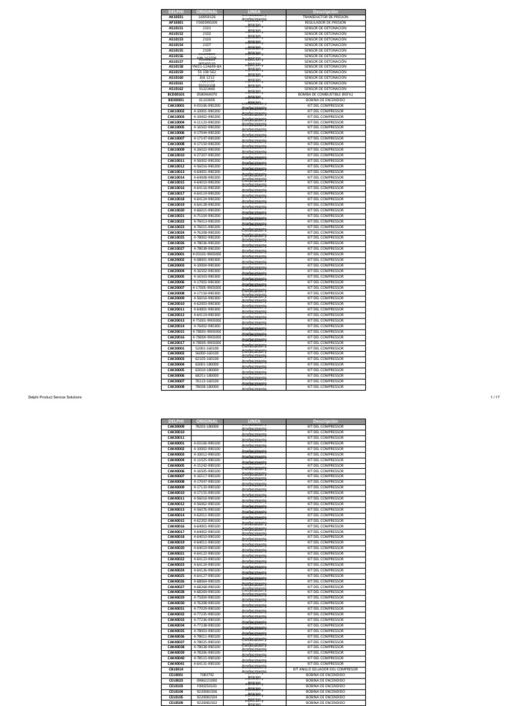 Delphi Catalogo Descargar Gratis Pdf Combustión Tecnología Energética