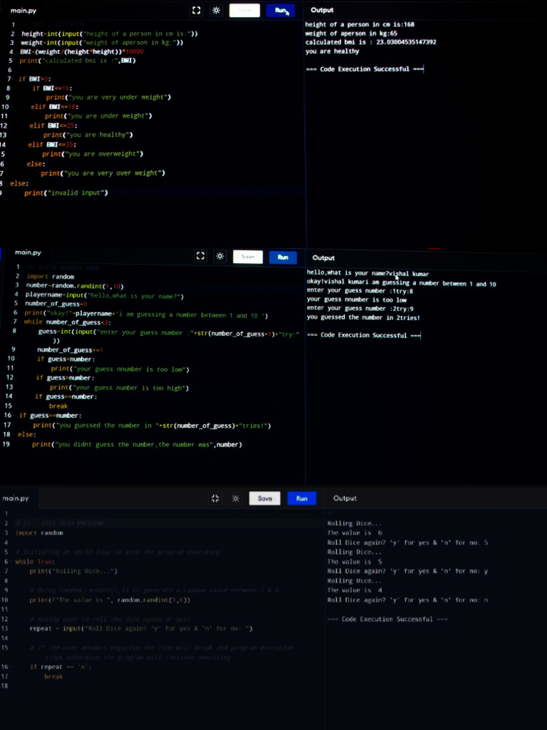 Pyhthon Project File | PDF