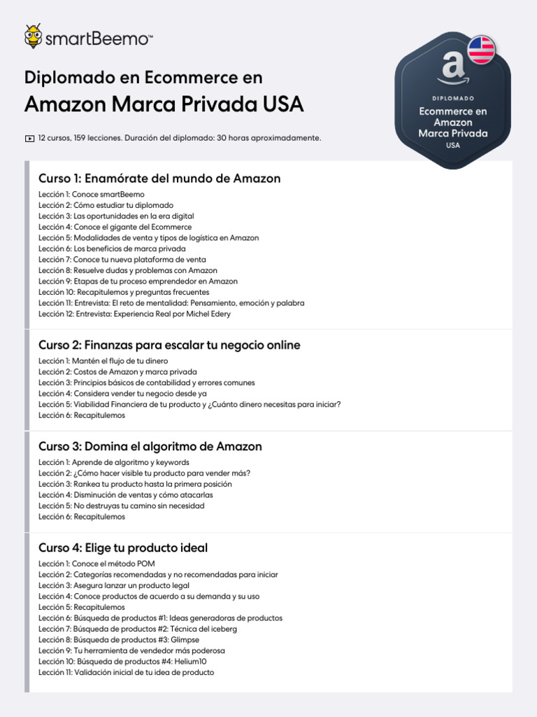 Diplomado en Ecommerce Amazon | PDF | Marca | Mercado (economía)
