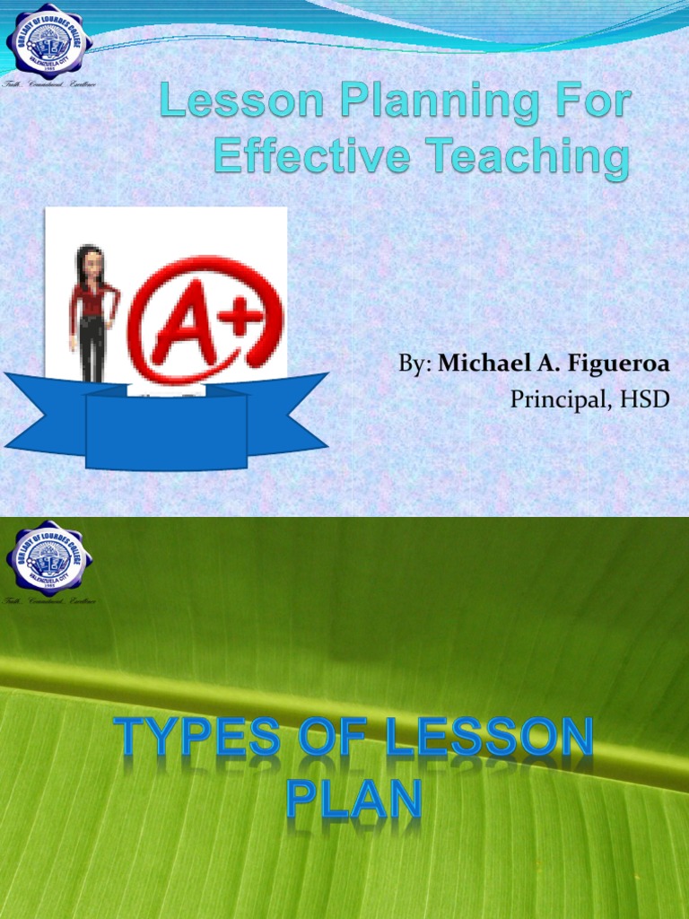 Effective Lesson Planning Guide | PDF | Lesson Plan | Motivation