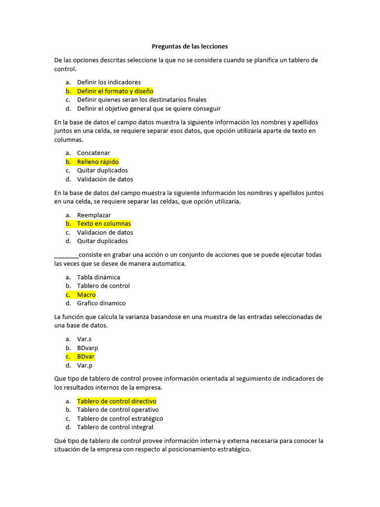 Preguntas de Computación | PDF | Desviación Estándar | Informática