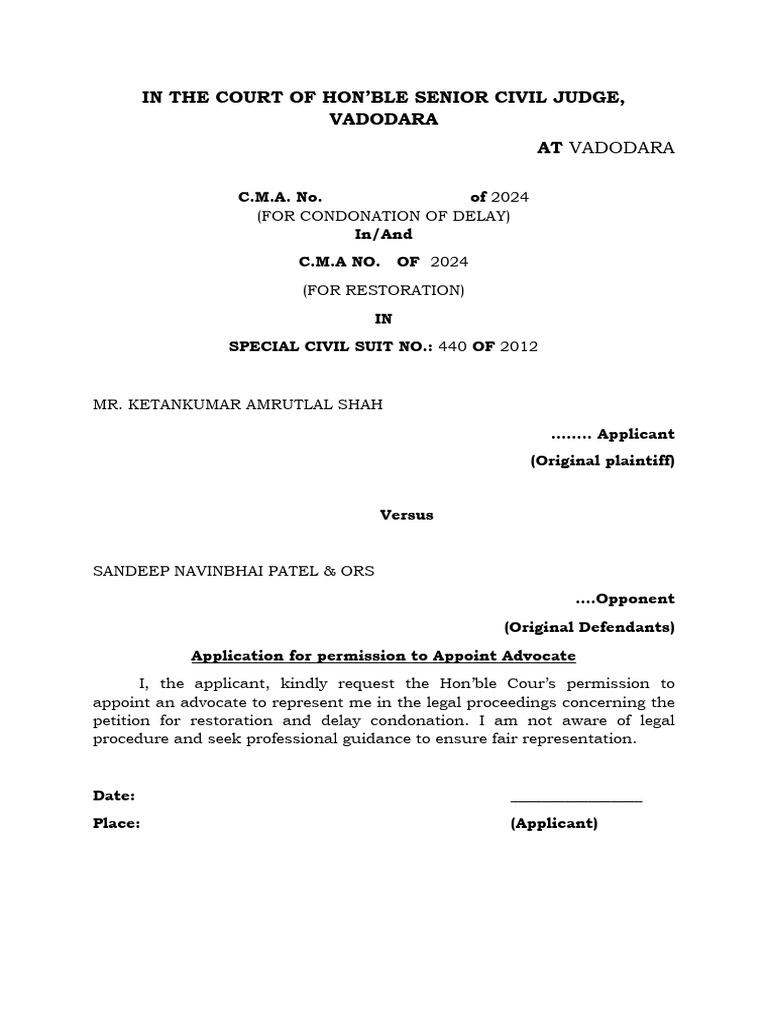 Advocate Permission | PDF | Law