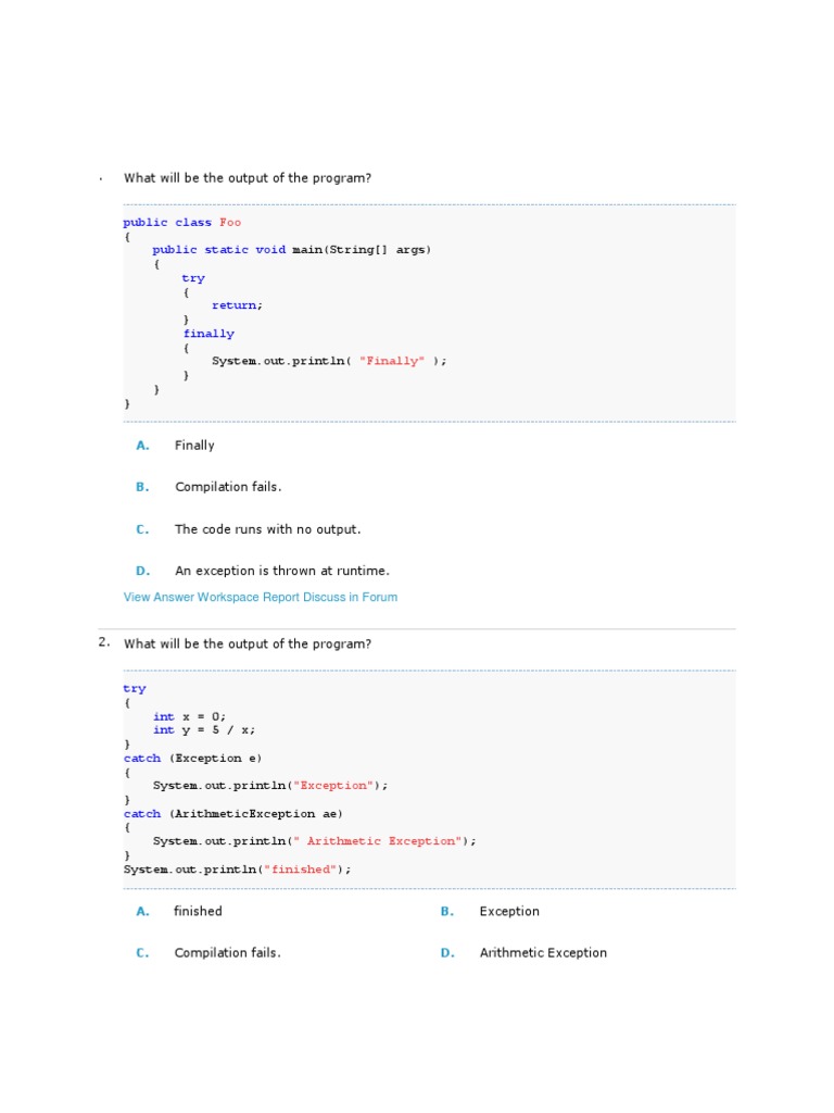 Exceptions & Gui & Threads | PDF | Process (Computing) | Central Processing Unit