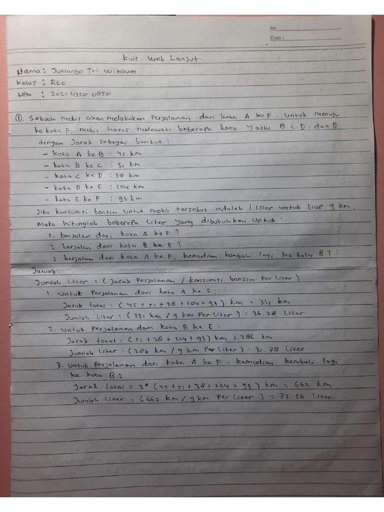 Kuis Web Lanjut Junian | PDF