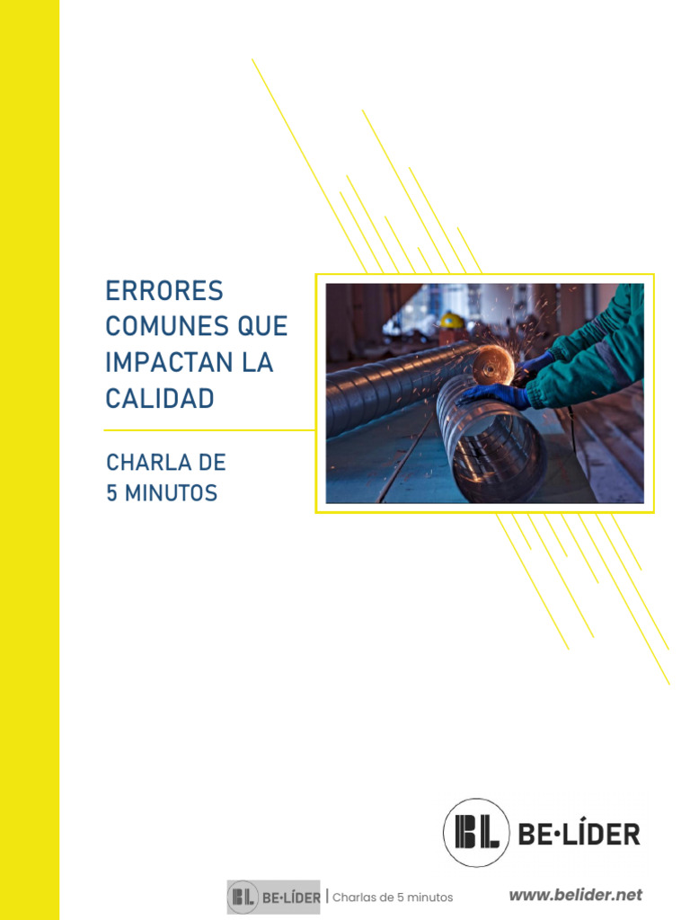 5 Min Errores Comunes Que Impactan La Calidad V6og3l | PDF | Business ...