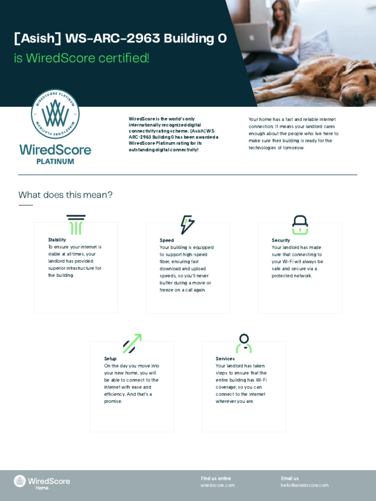 WiredScore Platinum Connectivity Rating | PDF | Internet ...
