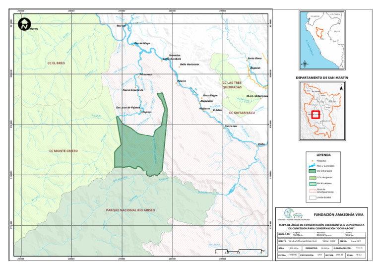 Mapa de AP Colindantes CCO | PDF