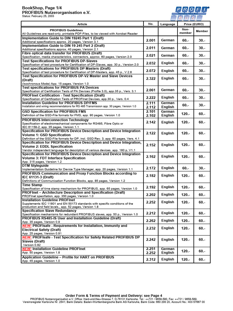 PROFIBUS Books | Download Free PDF | Computer Engineering | Computing