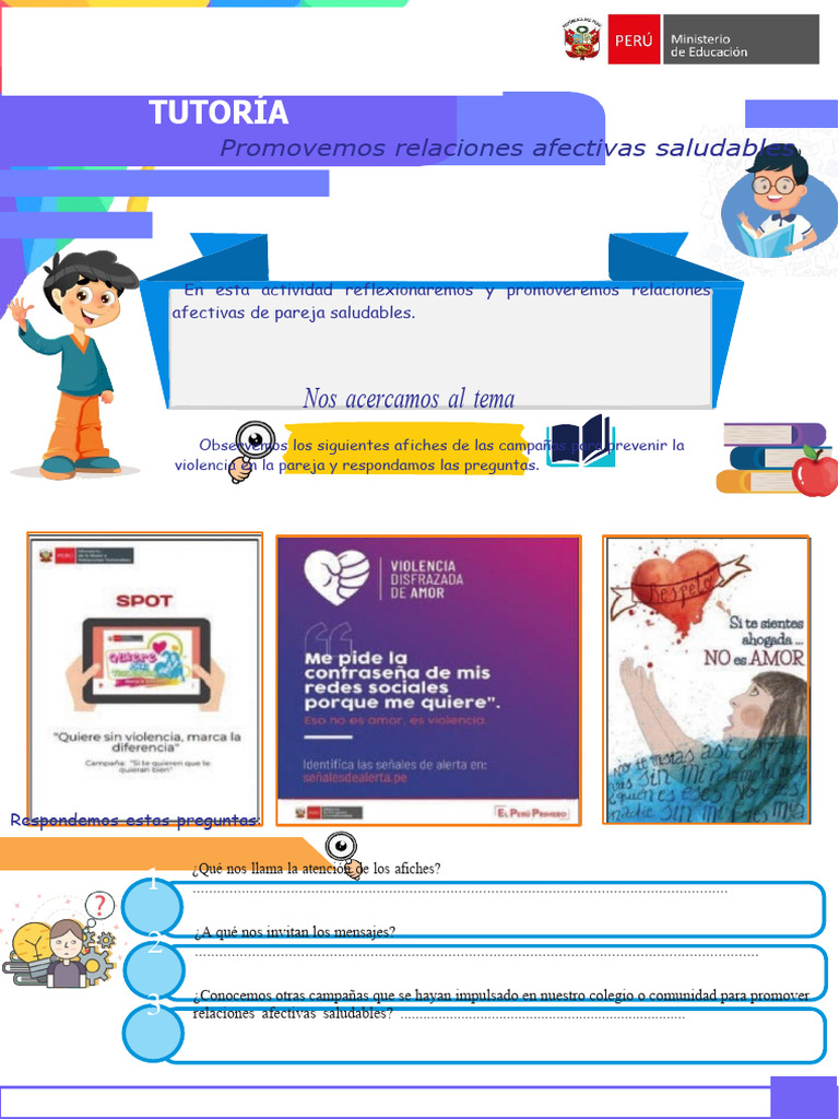 Promovemos Relaciones Afectivas Saludables | PDF | Violencia