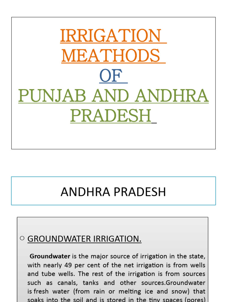 Science Ail Project Work Group 2 | Download Free PDF | Irrigation | Groundwater