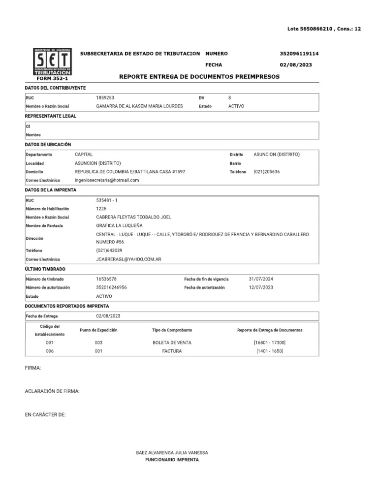 Reporte Agosto | PDF