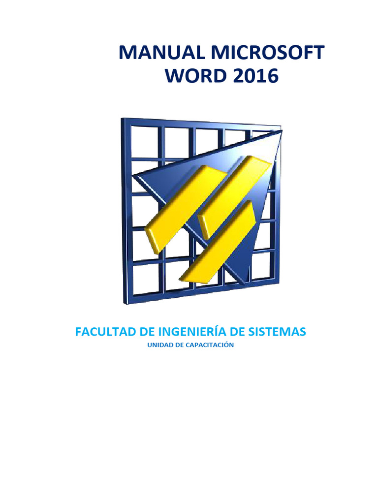 Manual de Microsoft Word 2016 | PDF | Memoria USB | Microsoft Word