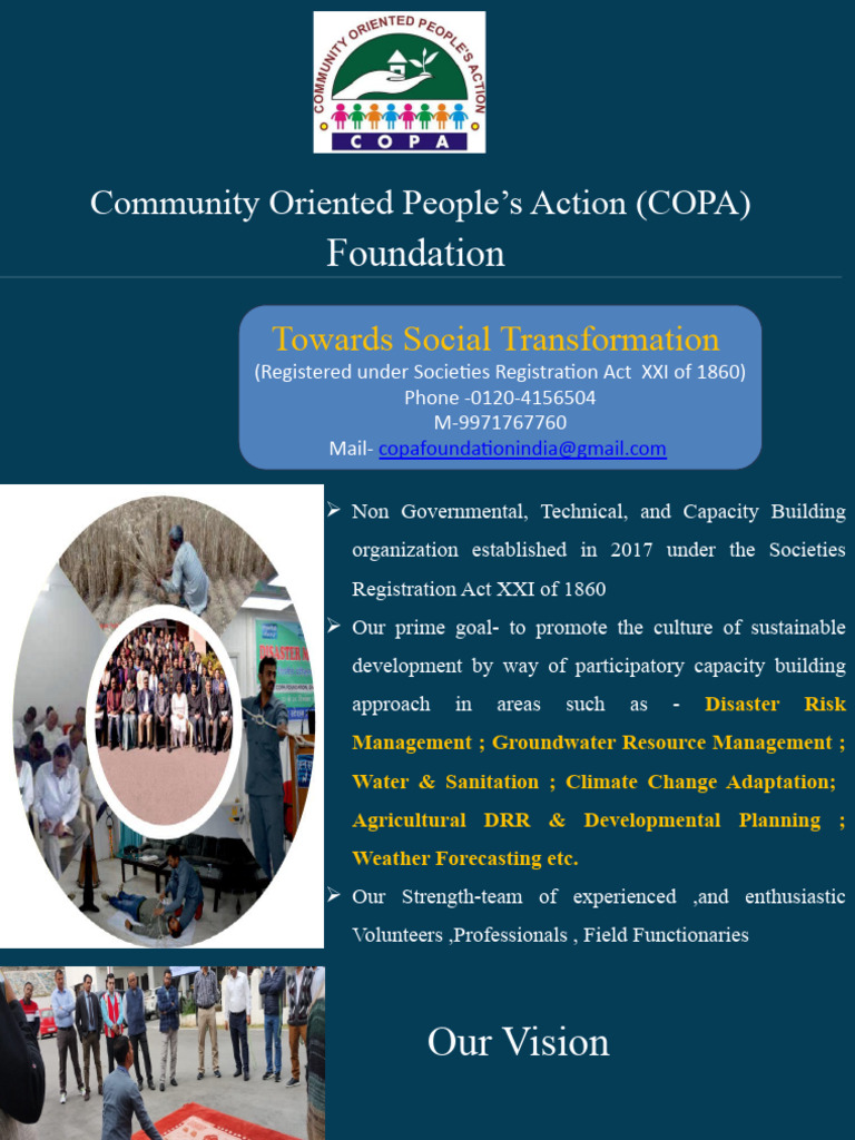 COPA Foundation-General | PDF | Earth Sciences | Natural Environment