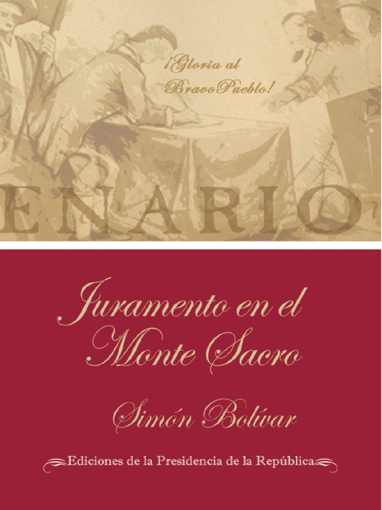 Juramento de Bolívar en Monte Sacro | PDF | Historia