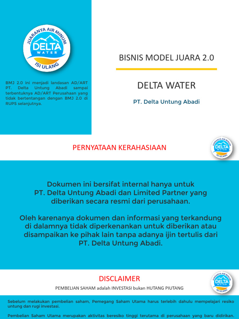 BMJ 2.0 Delta Water | PDF