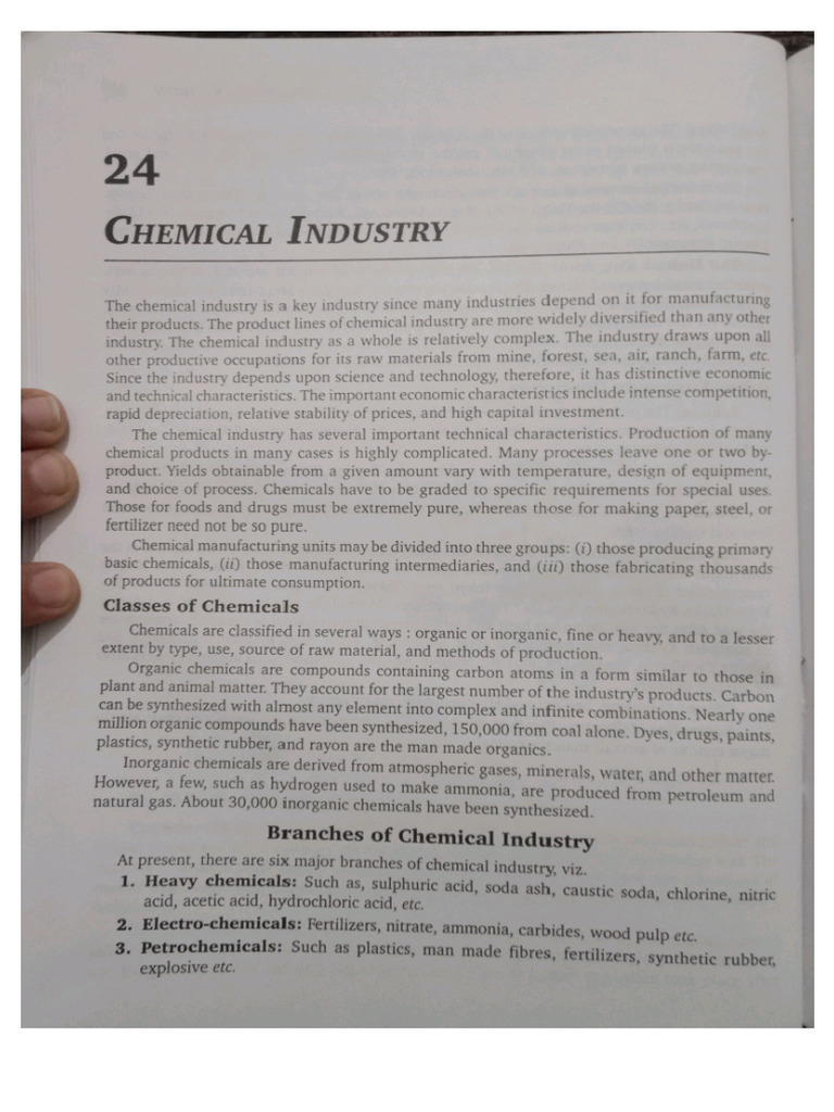 Chemical Industry | PDF