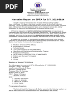 Accomplishment Report GPTA | PDF