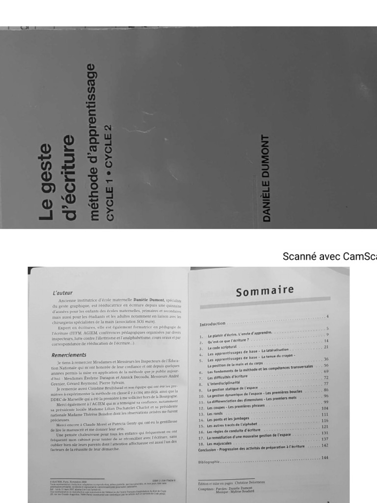 Le Geste D'écriture | PDF