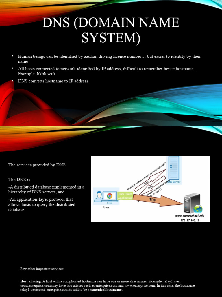 DNS (Domain Name System) | Download Free PDF | Domain Name System | Networking Standards