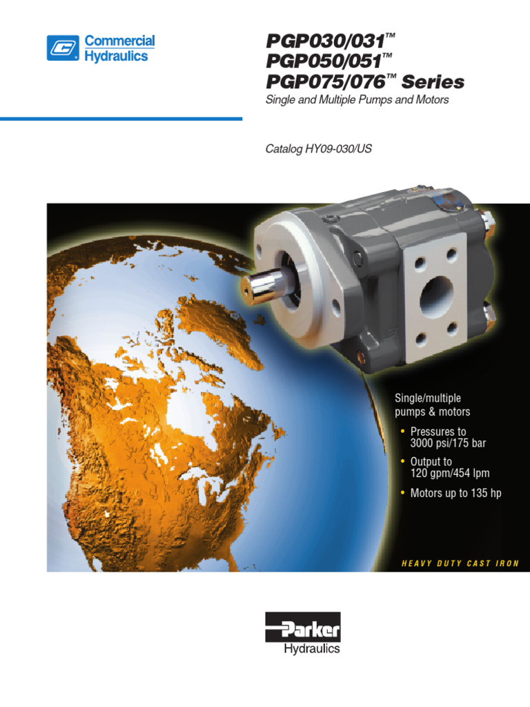 Parker Commercial Intertech | PDF | Horsepower | Pump