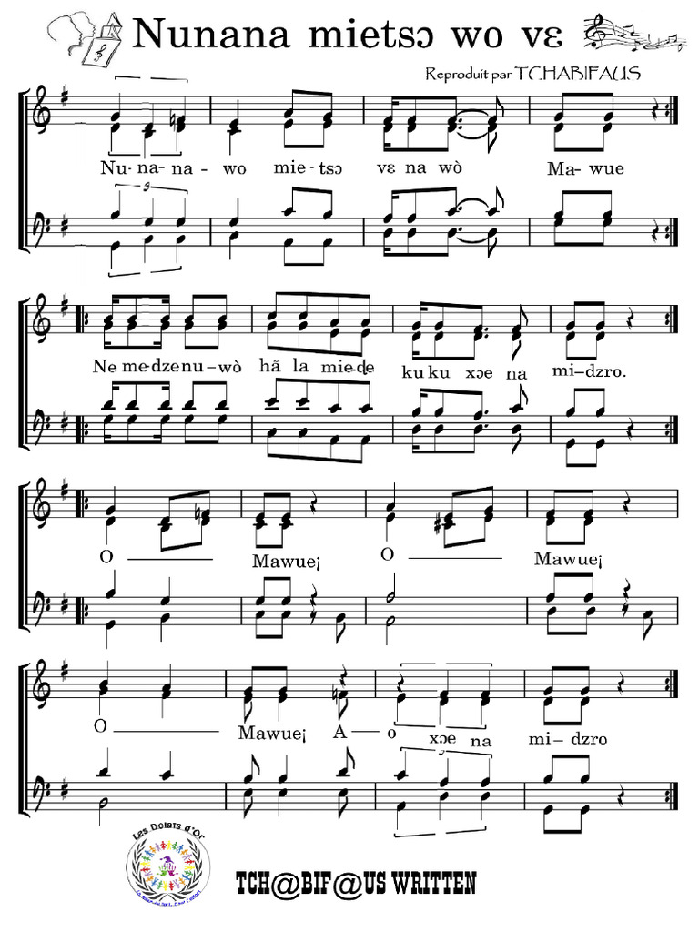 Nunana Mietso Wo Ve | PDF