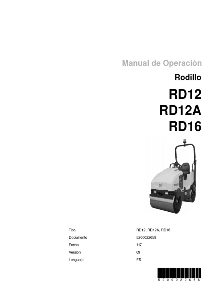 Manual RD12 | PDF | Derechos de autor | Motores