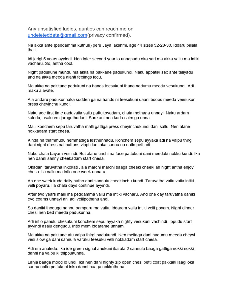 Jaya Lakshmi Akka Tho | PDF | Self-Improvement