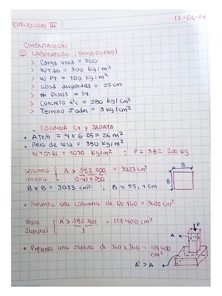 Cimentacion - Ejer.2 | PDF