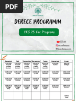 TYT 60 Gunluk Calisma Programi TAM | PDF