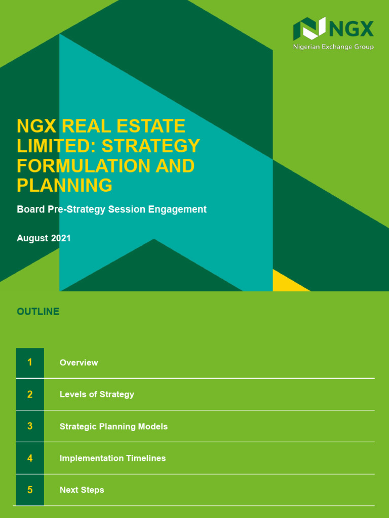 Strategy Session Presentation | PDF | Strategic Management | Swot Analysis