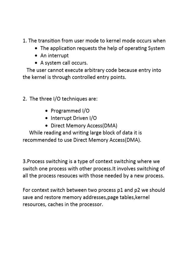 OS Individual Exam | PDF | Process (Computing) | Thread (Computing)