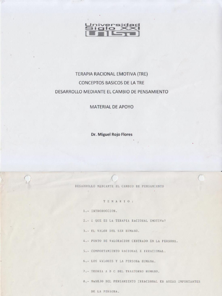 tre conceptos basicos | PDF