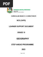 Mapwork Booklet GR 10 12 | PDF