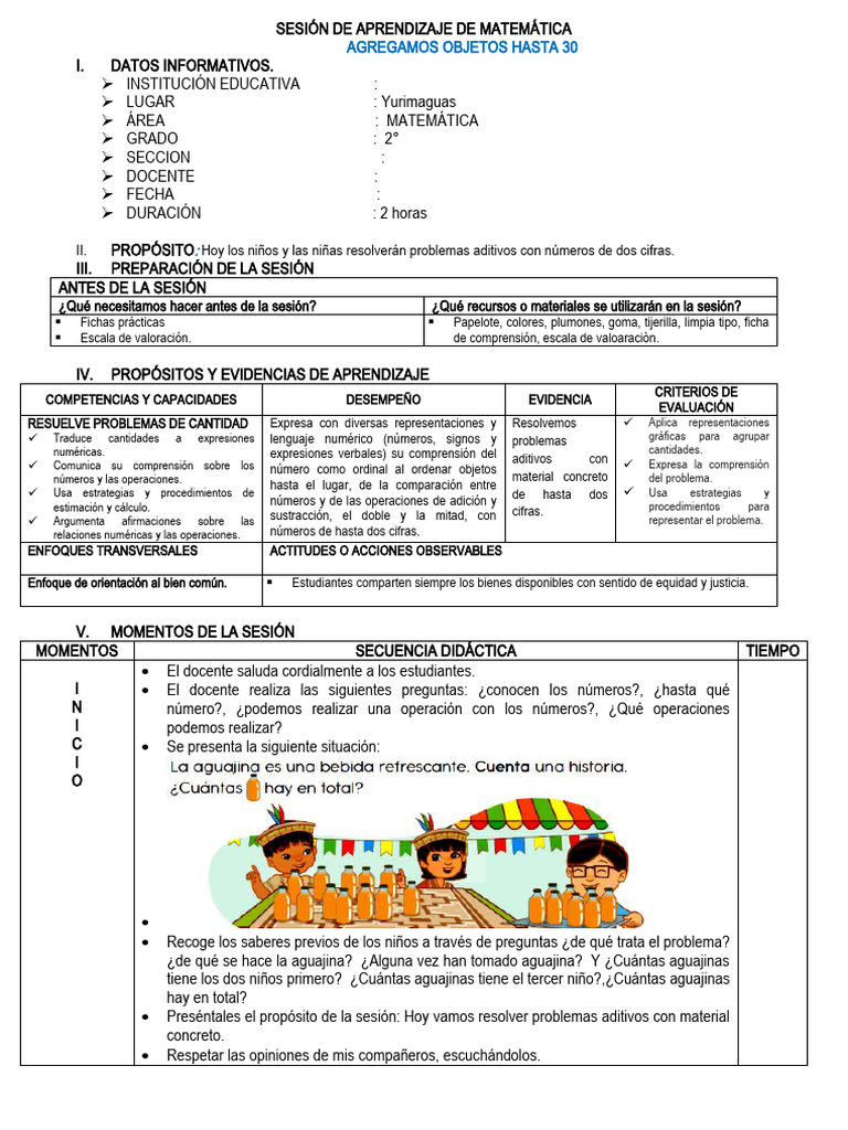 Agregamos Objetos Hasta 30 | PDF | Aprendizaje | Cognición
