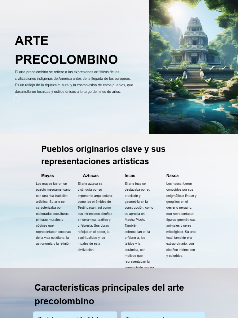 Arte Precolombino | PDF | Era precolombina | Civilización maya
