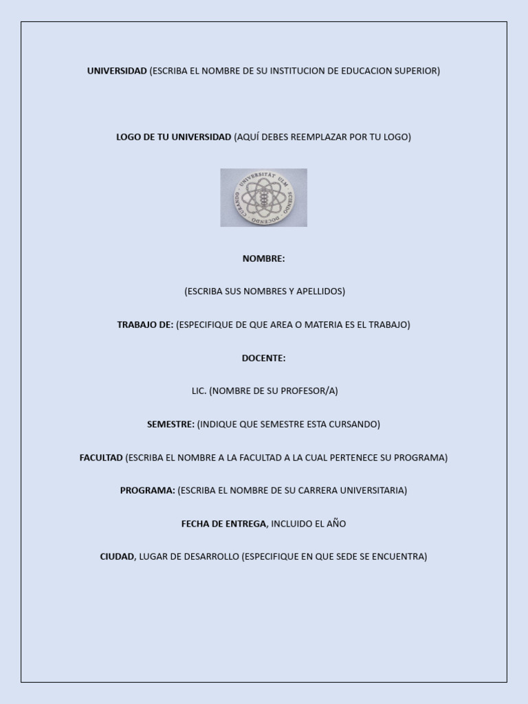 Hoja-de-presentacion-en-word-para-trabajos-universitarios | PDF