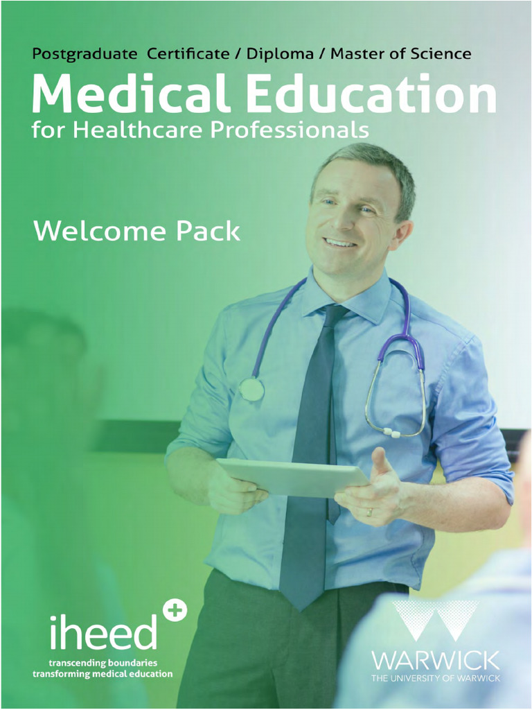 Med Ed Nov 2021 Welcome Pack | PDF | Educational Assessment ...