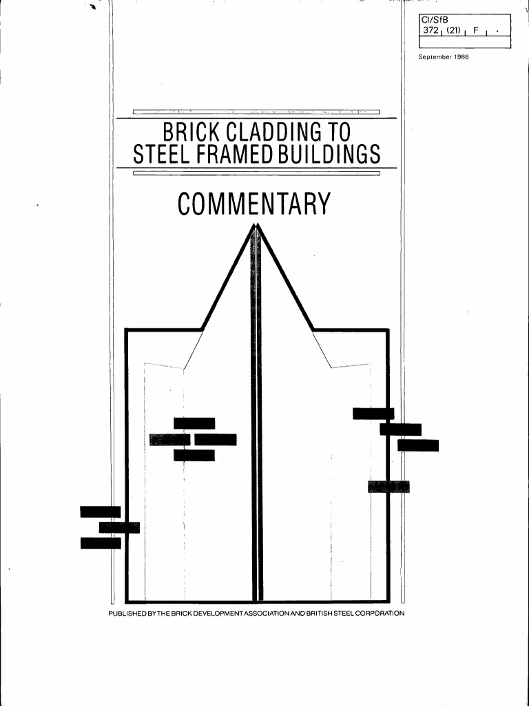 Brick Cladding for Steel Framed Buildings | PDF | Mortar (Masonry) | Brick