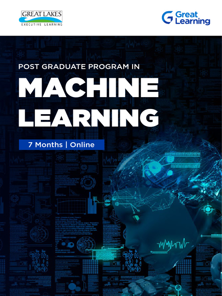 Pgp-Machine-Learning-Brochure by Sky Lake College | PDF | Educational Technology | Machine Learning