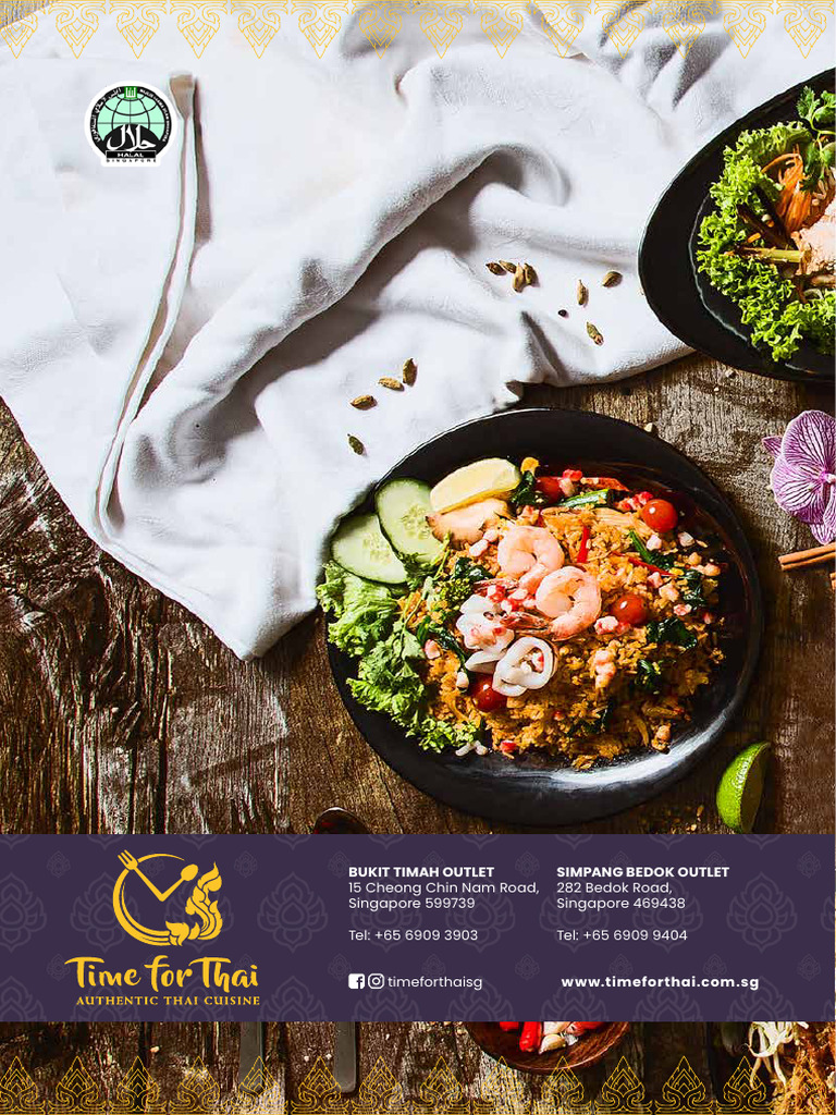 Time For Thai | PDF | Thai Cuisine | Curry