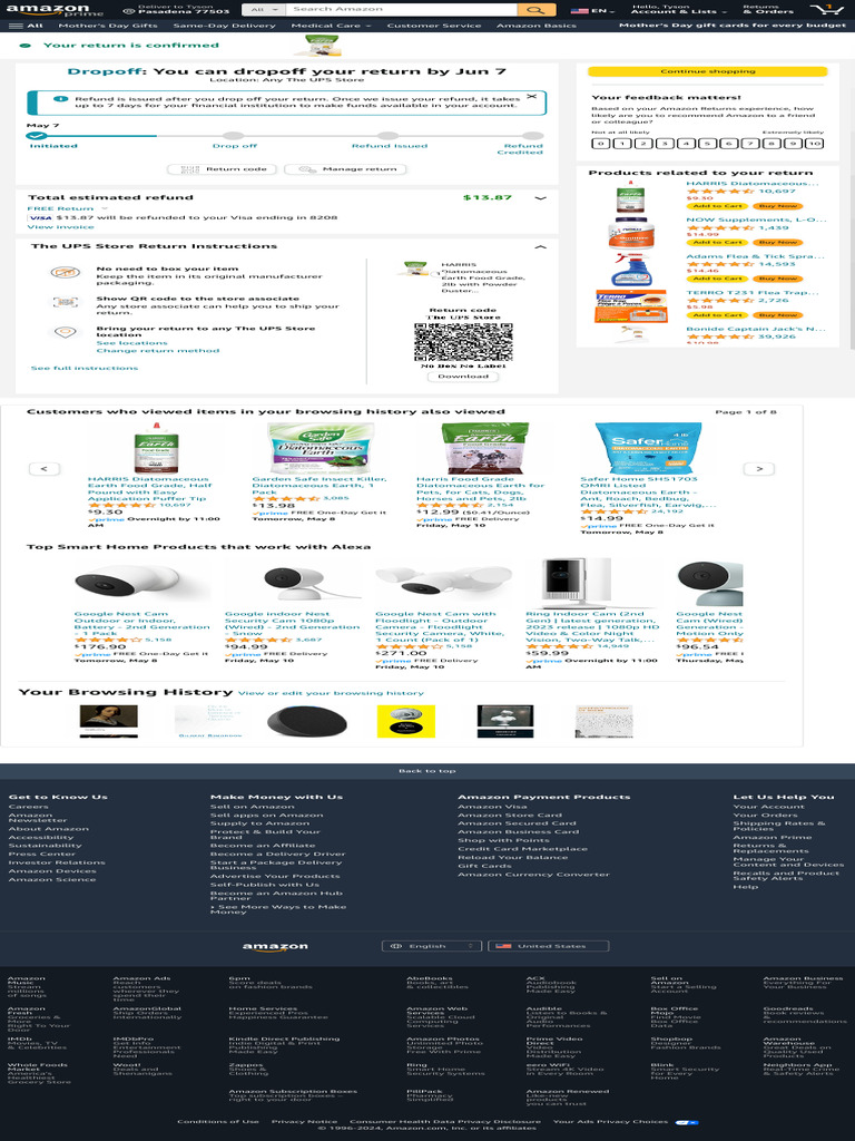 Online Return Center 76 | PDF